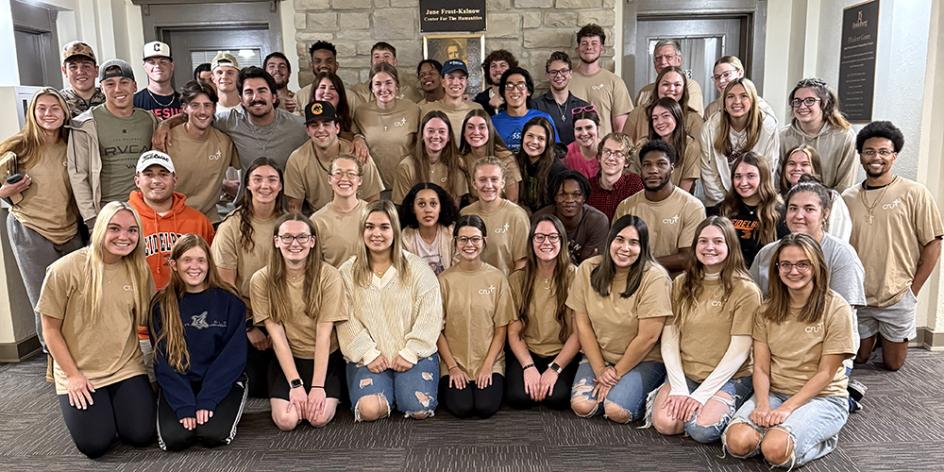 Inspired by faith: CRU students lead Christian community on campus ...