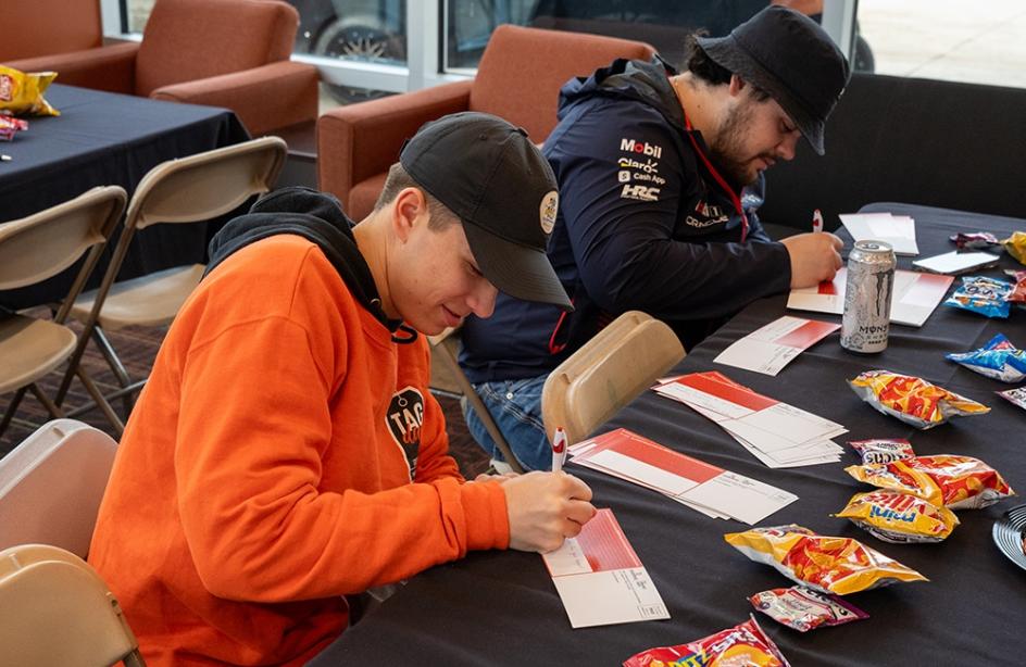 Students rally to thank donors on annual TAG (Thank A Giver) Day ...